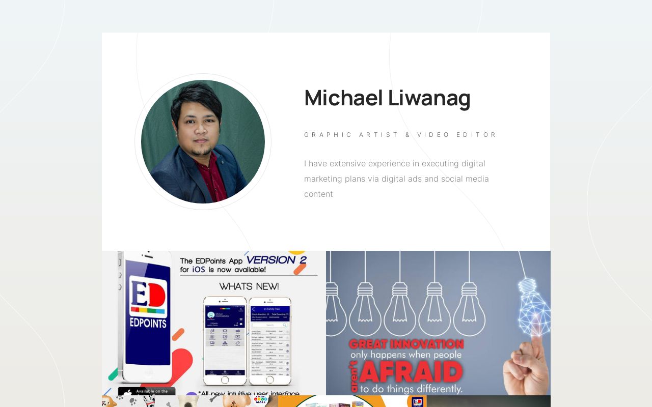 Graphic Portfolio by Michael Liwanag